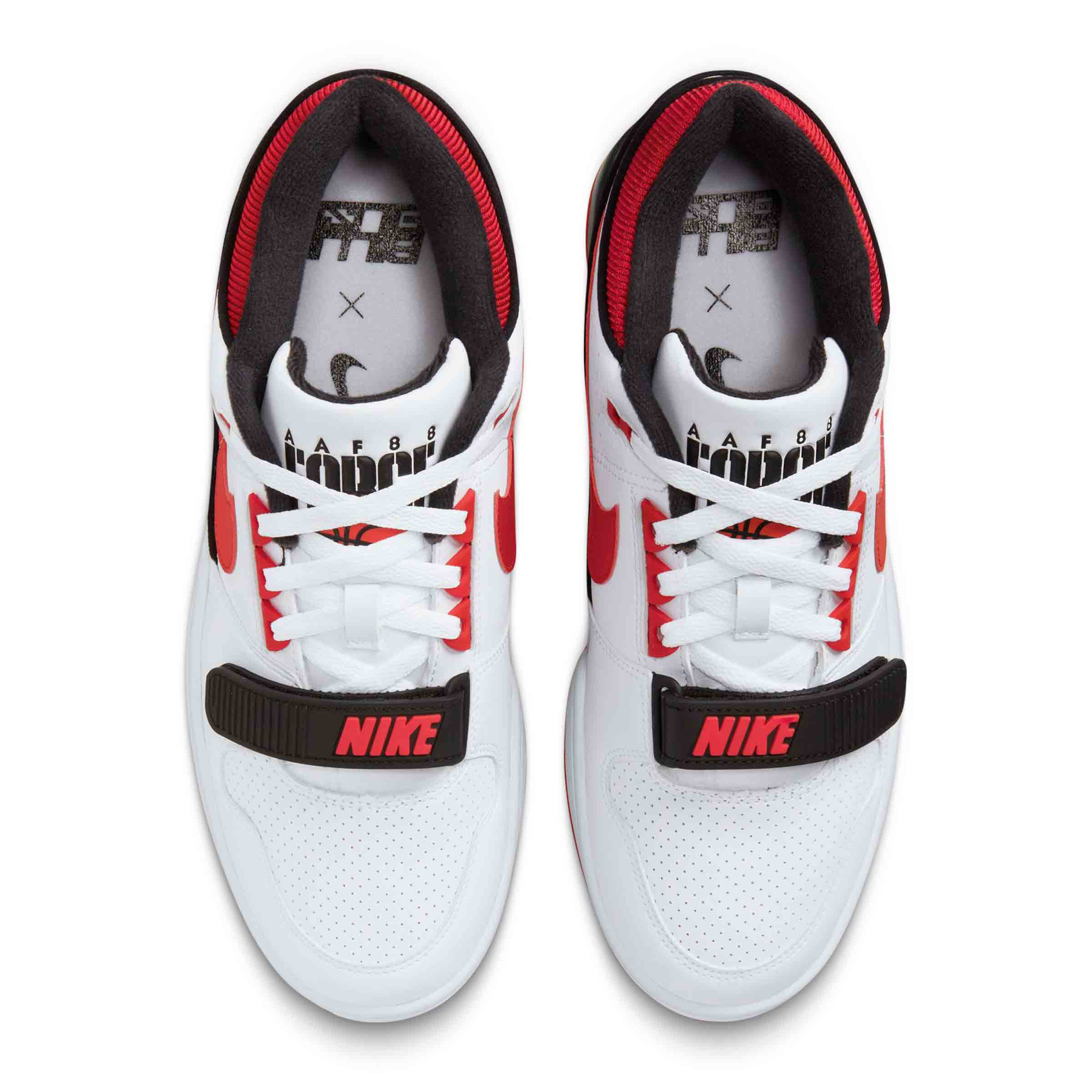 AIR ALPHA FORCE 88 x BILLIE EILISH 'FIRE RED' White/Fire Red-Neutral ...