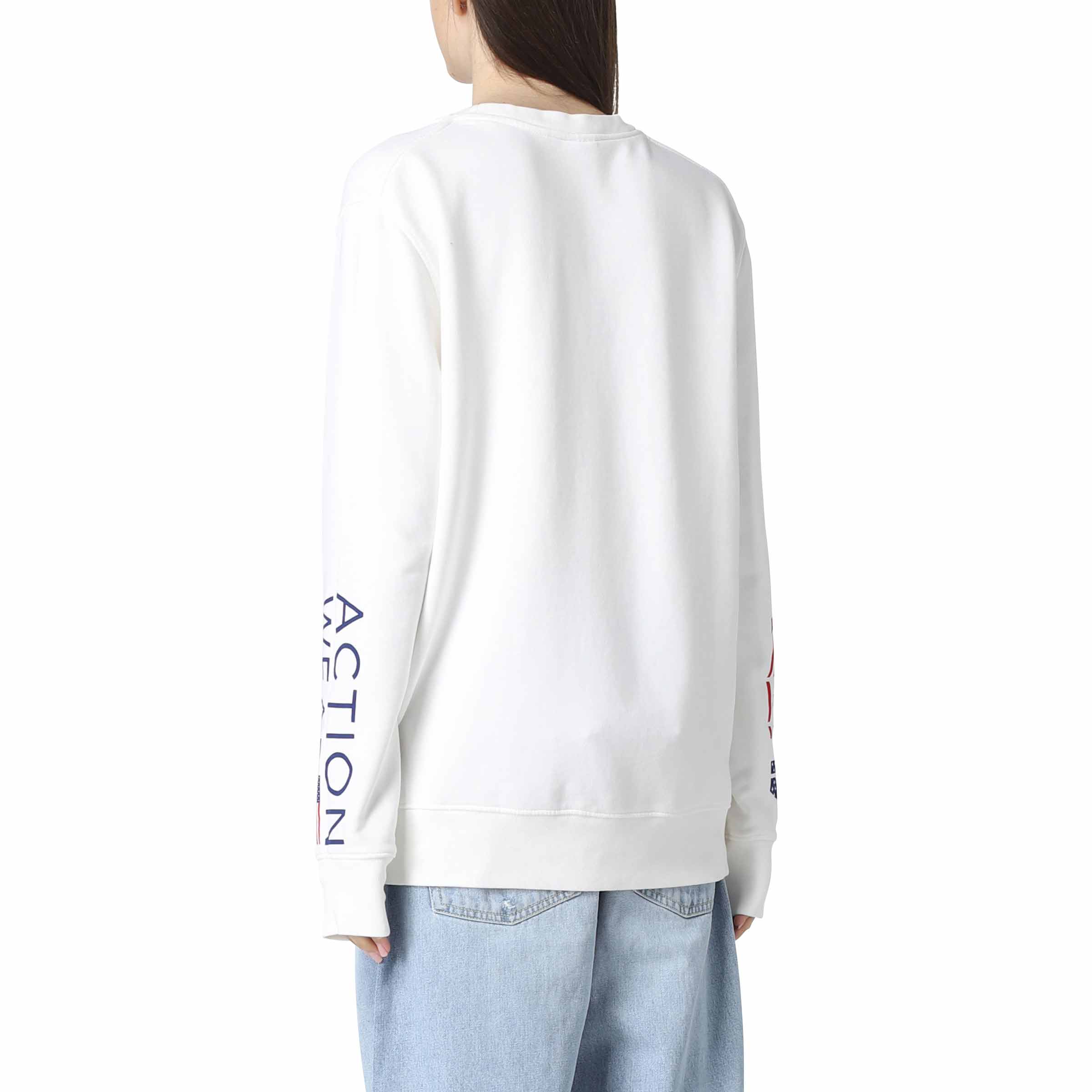 Women's Iconic Logo Sweatshirt White | SUBTYPE