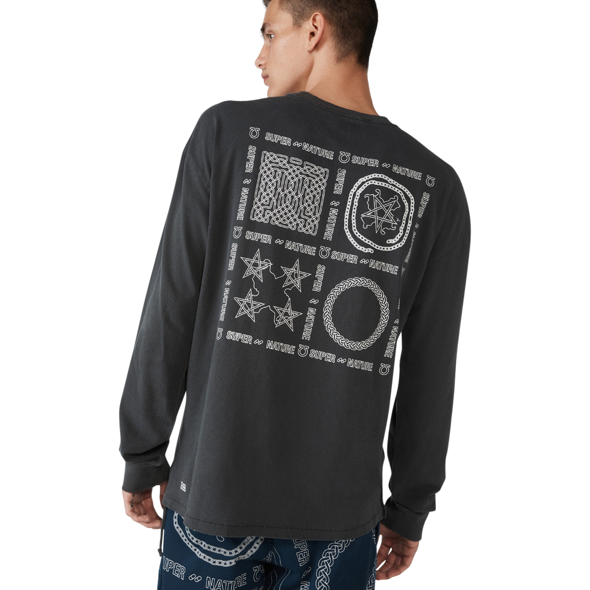 Super Nature Long Sleeve Tee Black | SUBTYPE