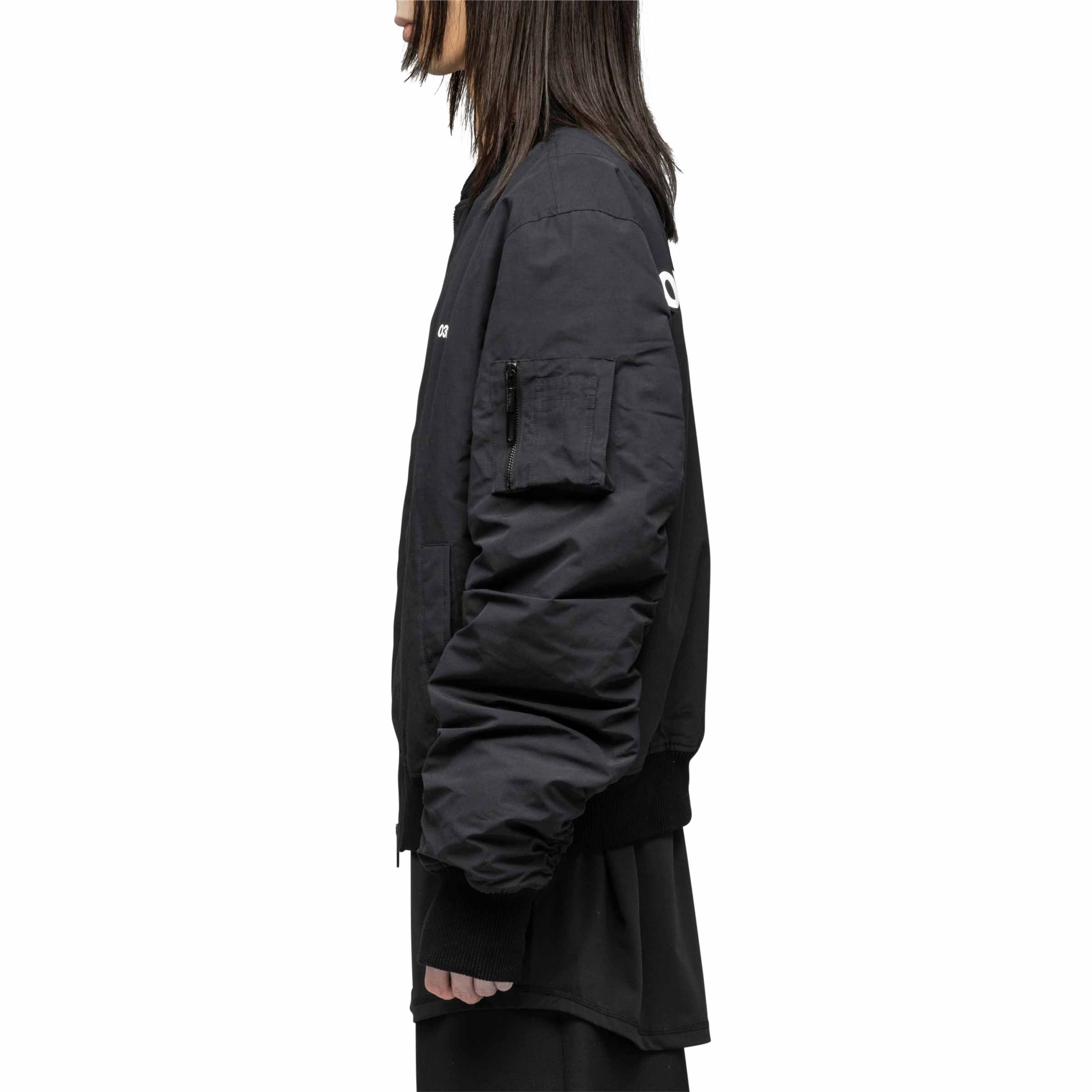 032c Classic Bomber Jacket Black | SUBTYPE