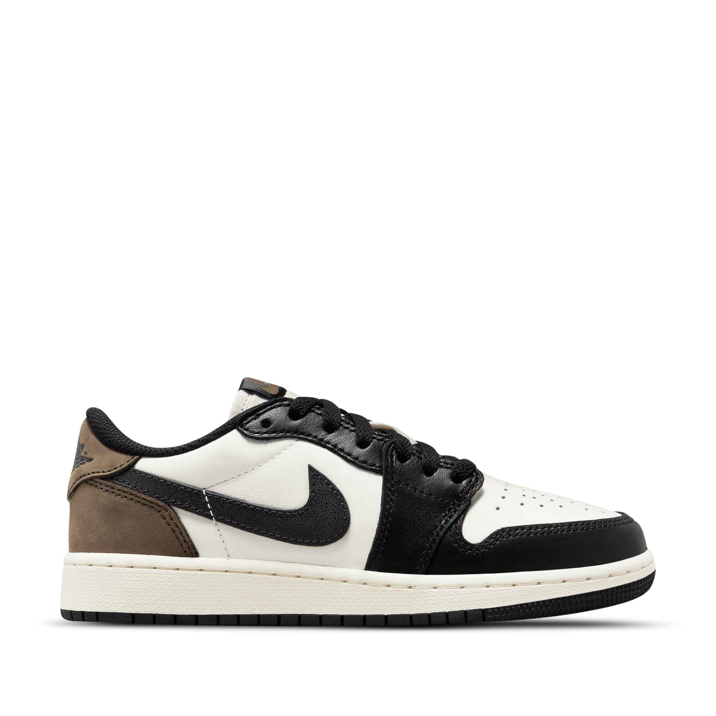 Air Jordan 1 Retro Low OG "Mocha" (Grade School) White/Black-Dark Mocha ...
