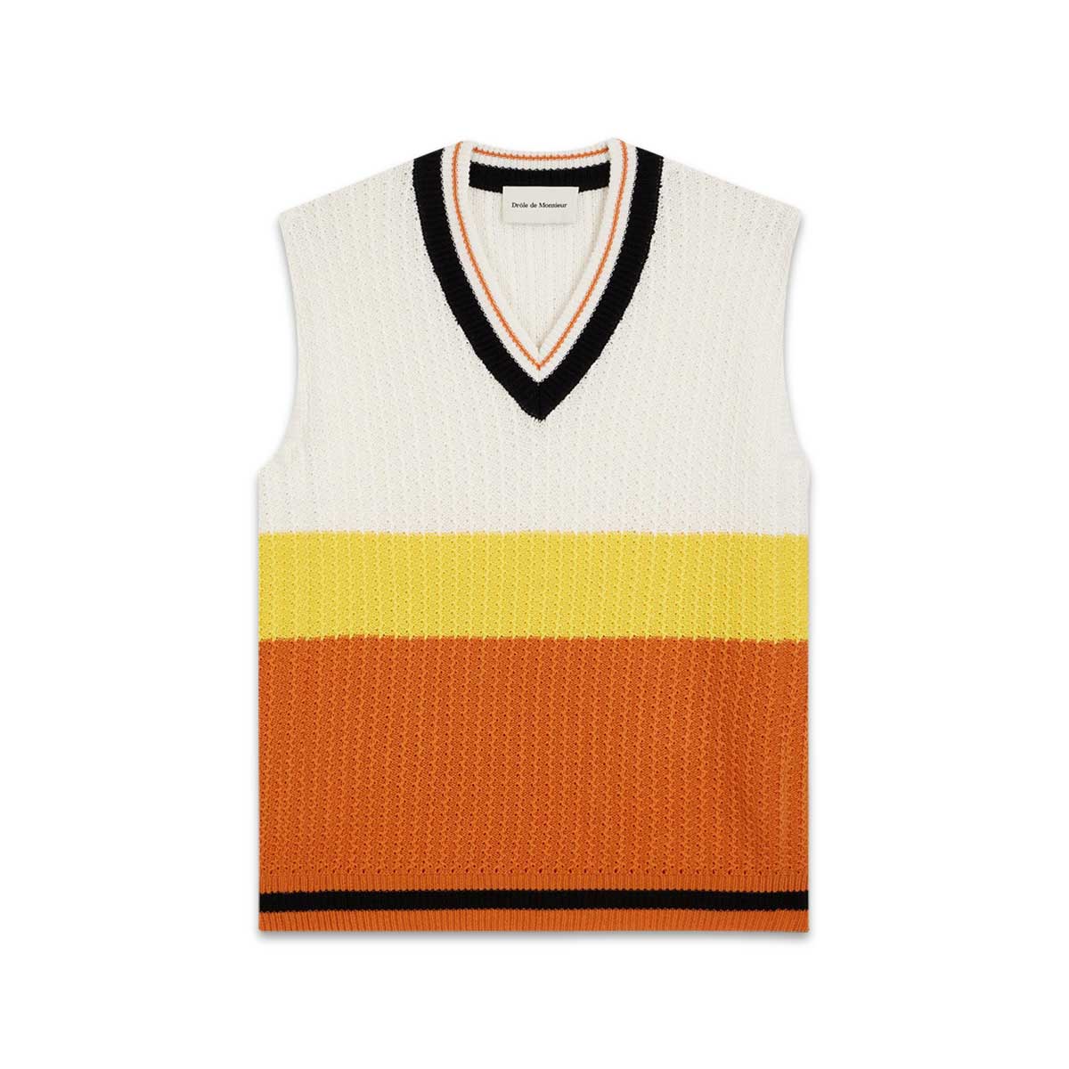 Dr le De Monsieur Le Gilet Cricket Vest White SUBTYPE Dr le De Monsieur Le Gilet Cricket Vest White SUBTYPE