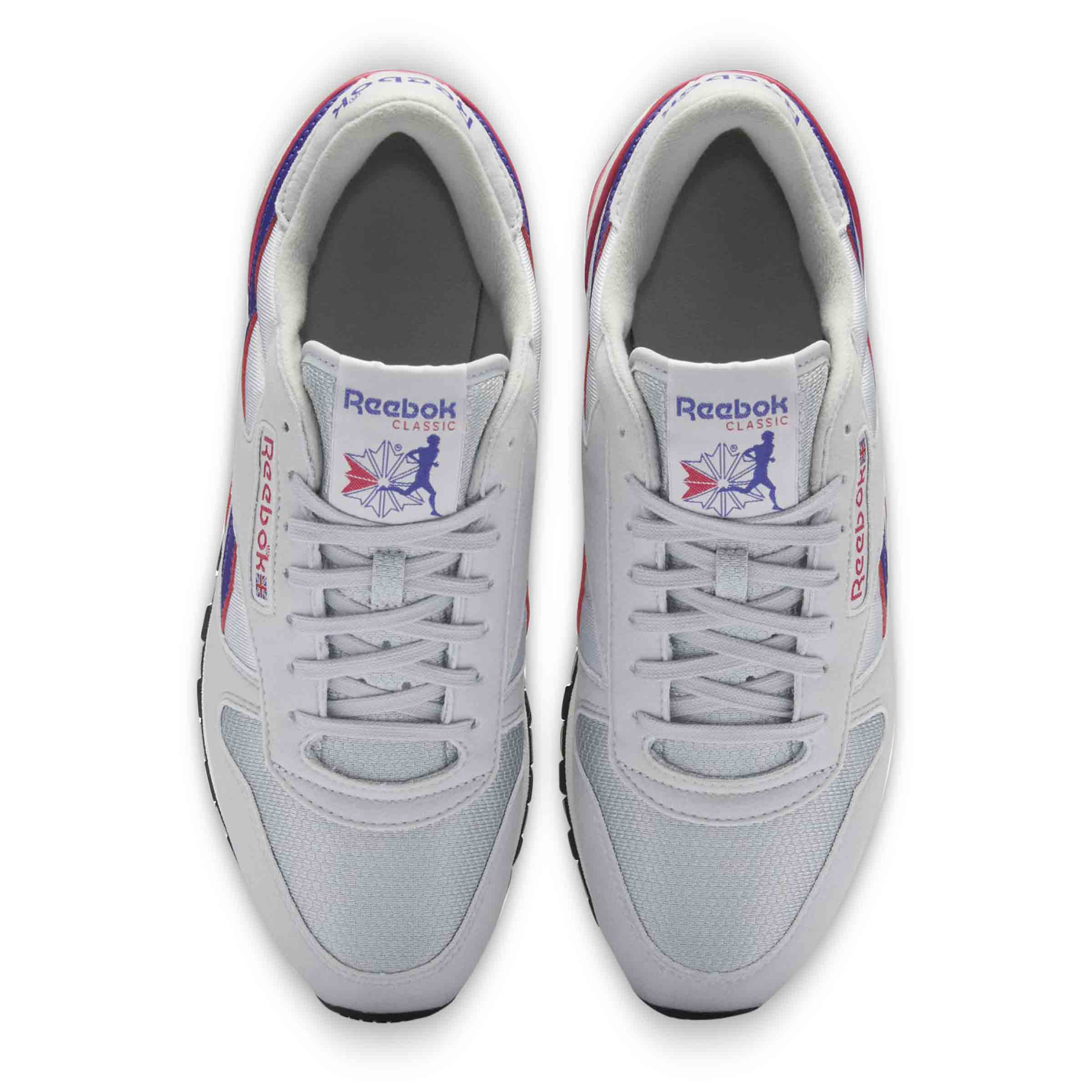 Reebok Classic Leather Pure Grey 3 / Pure Grey 2 / Team Purple | SUBTYPE