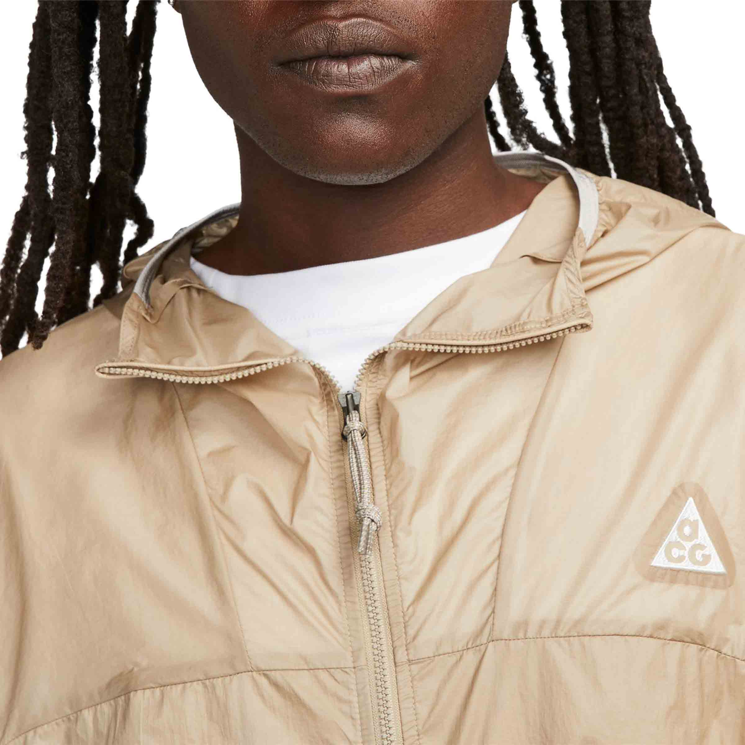 ACG Windproof Cinder Cone Jacket Khaki/Summit White | SUBTYPE