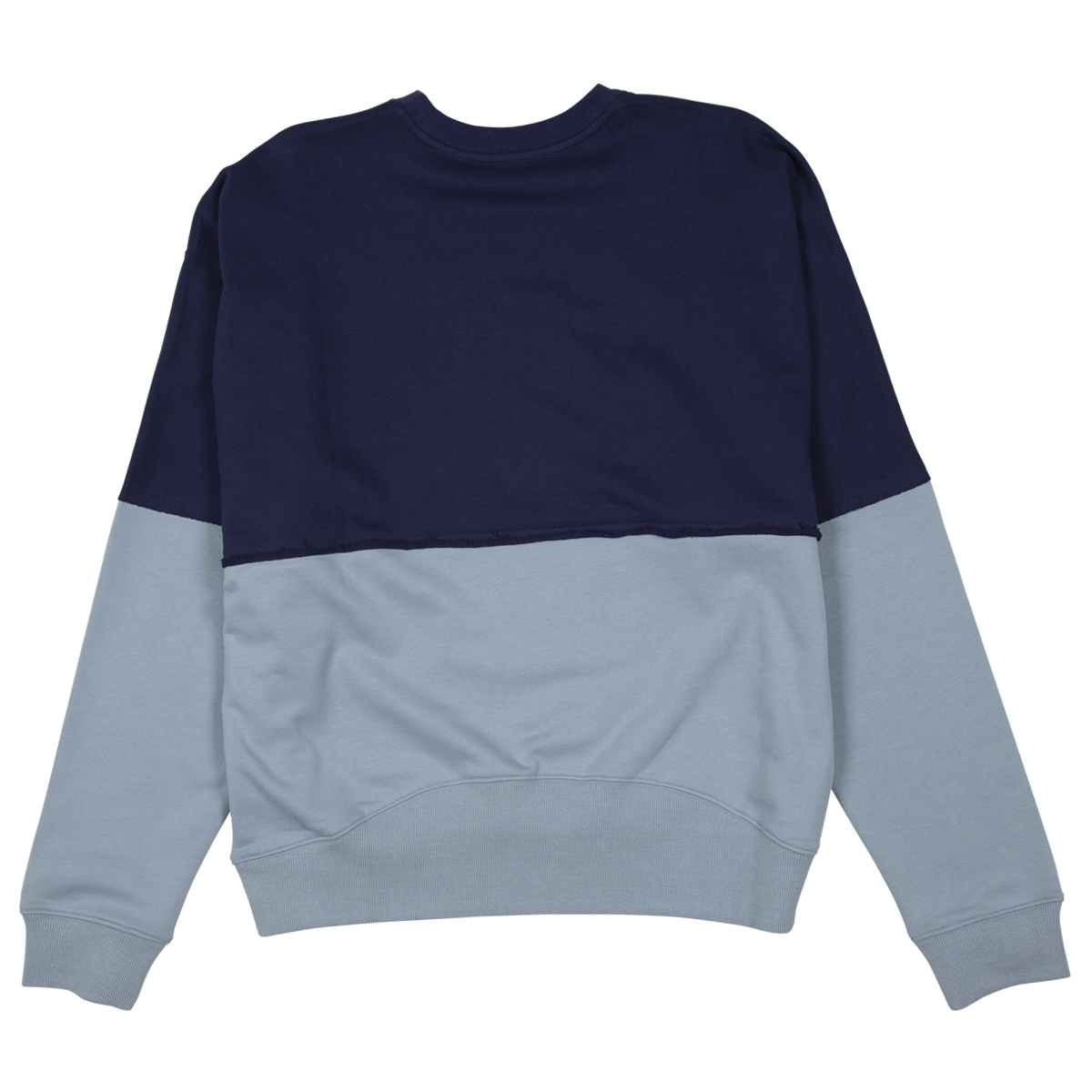P.A.M. S.Loops Halfway Crew Neck Sweater Navy/Dusty Blue | SUBTYPE