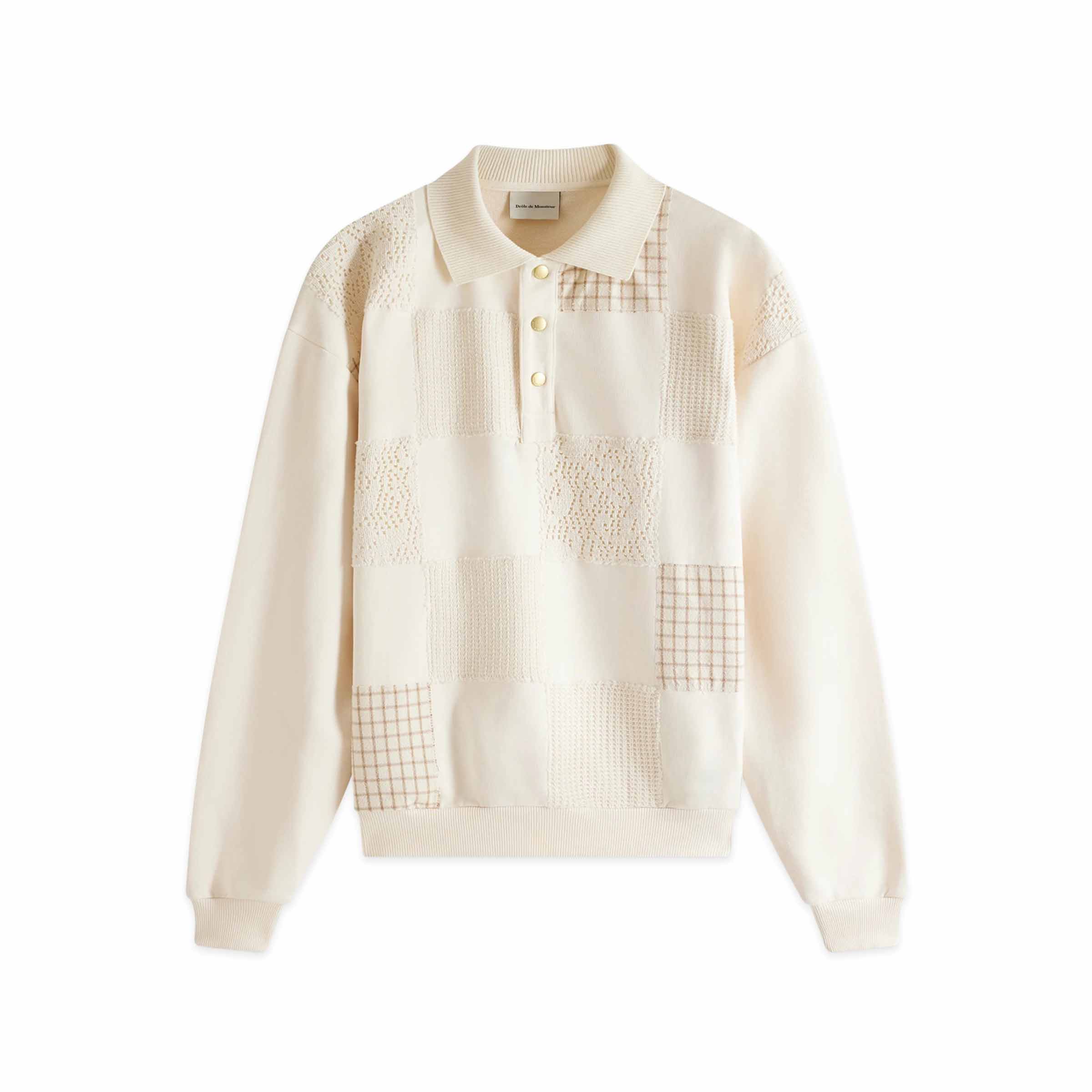 Le Polo Patchwork Cream | SUBTYPE