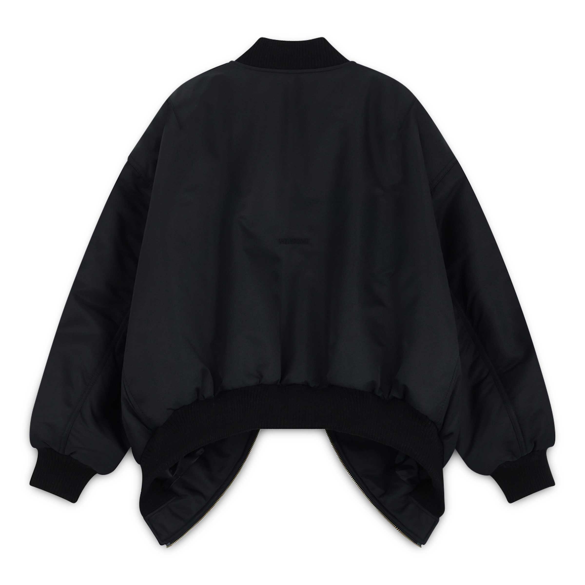 Two-way Bomber Jacket Black | SUBTYPE
