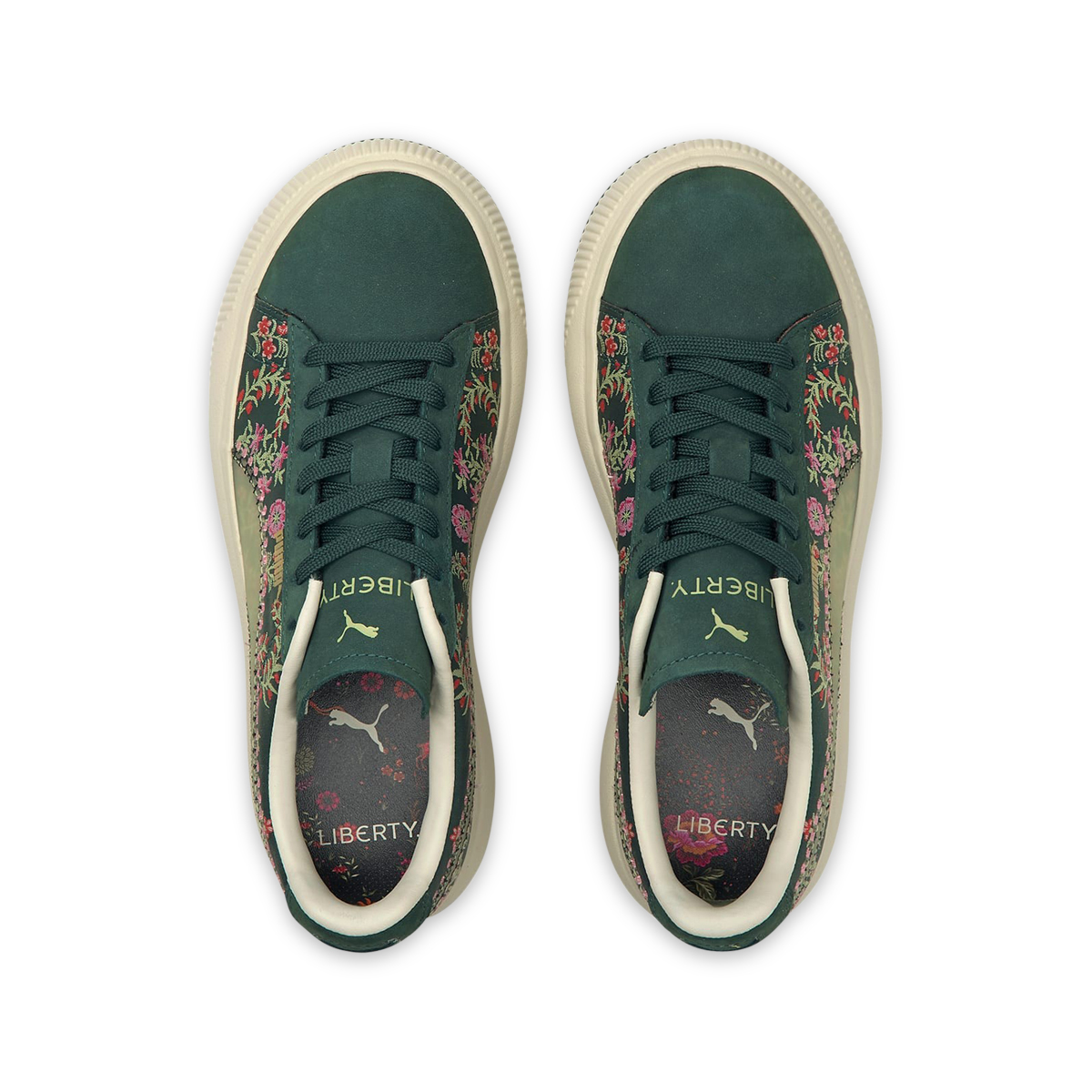 Puma x LIBERTY Women's Suede Mayu Green | SUBTYPE