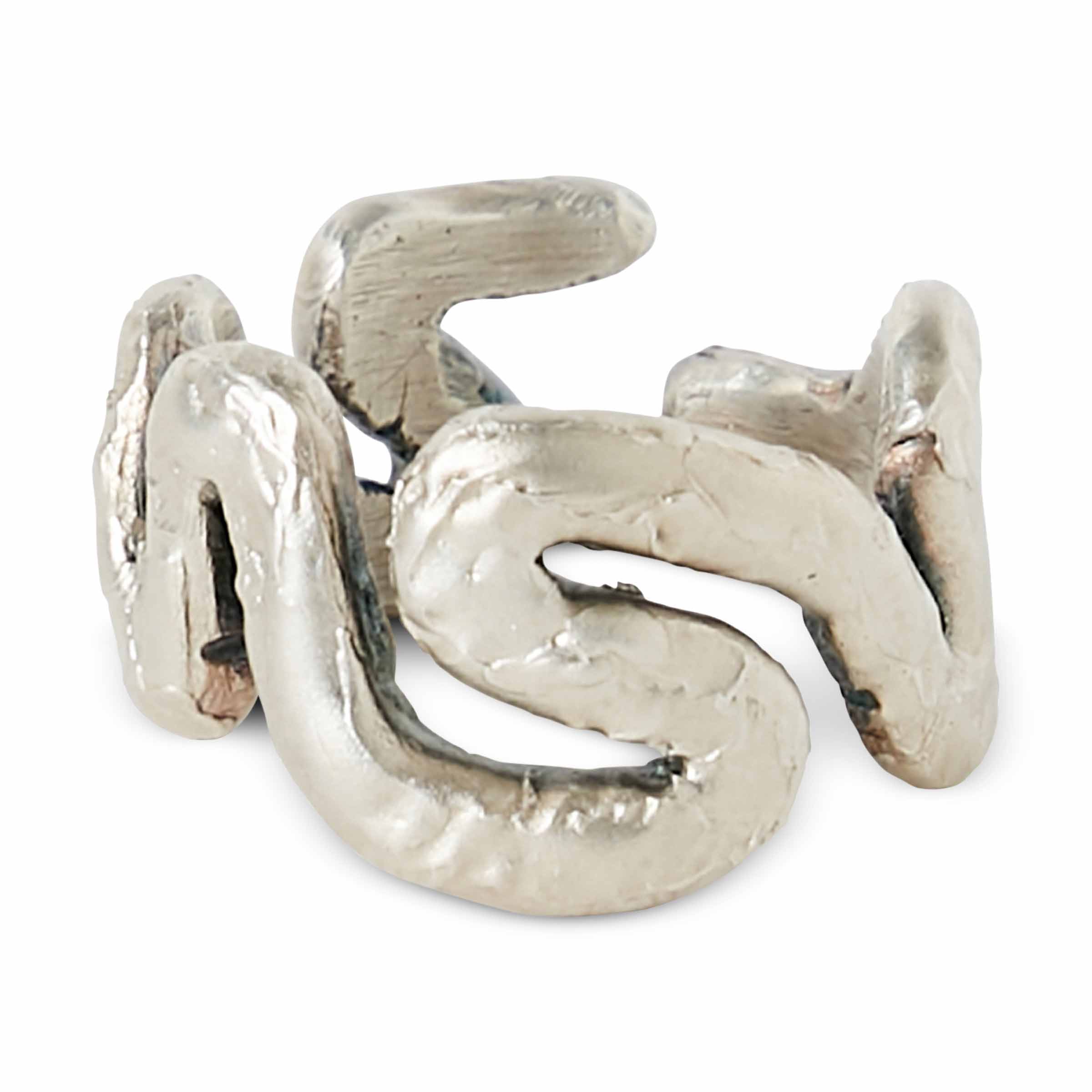 Wyrm Ring Oxidised Silver | SUBTYPE